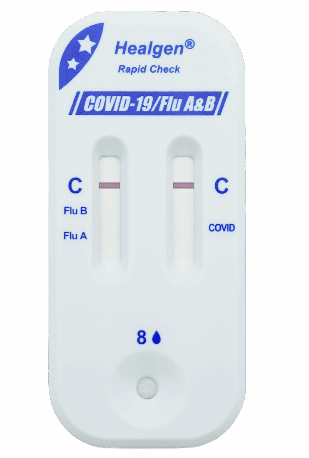 Healgen® Rapid Check® COVID-19/Flu A&B Antigen Test - Healgen